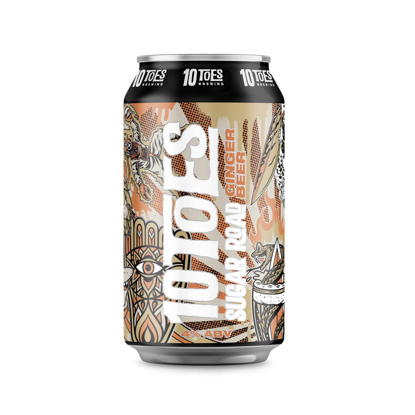 Sugar Road - Ginger Beer – 10 Toes Brewing